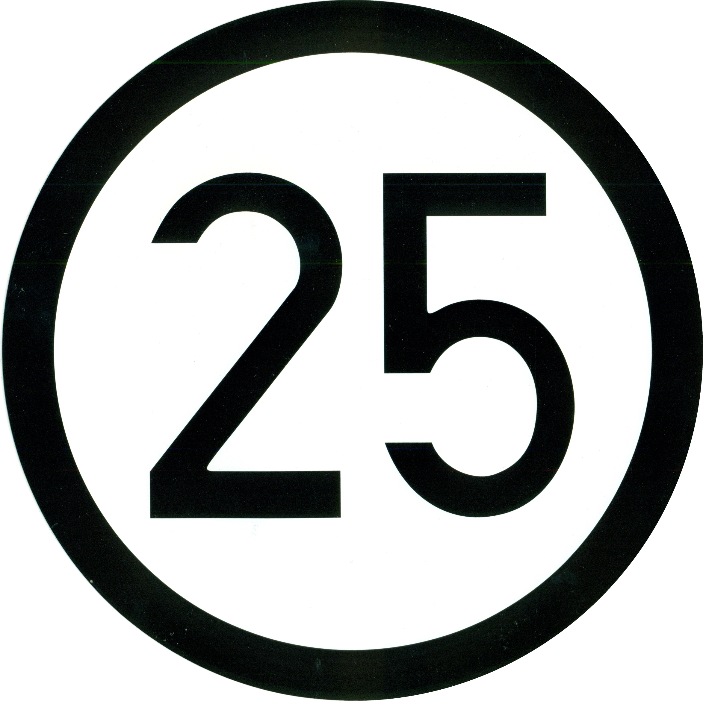 Sticker 25 KM | Shop Zupan d.o.o.